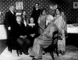 Meeting between Albert Einstein and Rabindranath Tagore | Vedic Tribe